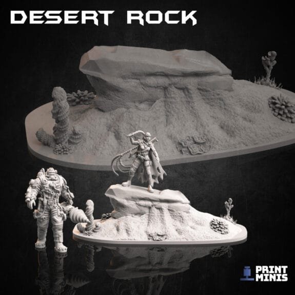 Desert Rock Scenery > 3D print model Download free> PresetsFX.com