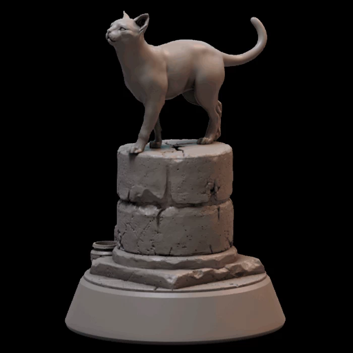 Loot Studios – Buried Tomb – Cat > 3D print model > PresetsFX.com
