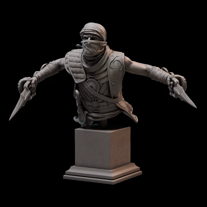 Loot Studios – Buried Tomb – Sanjay the Shadow Bust > 3D print model ...