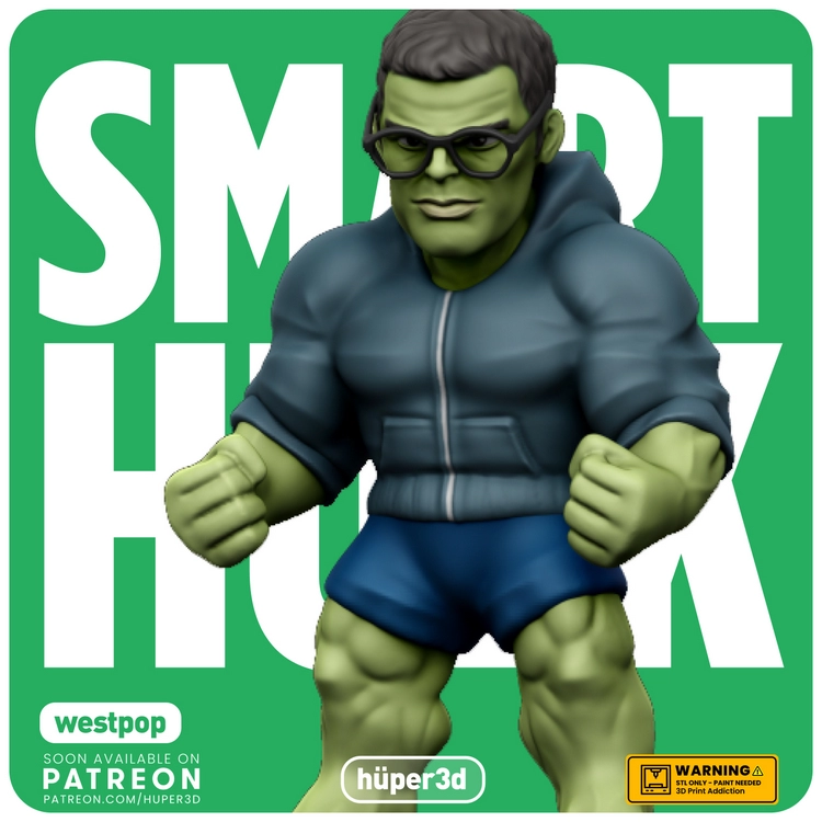 Professor Hulk – Marvel Comics > 3D print model > PresetsFX.com