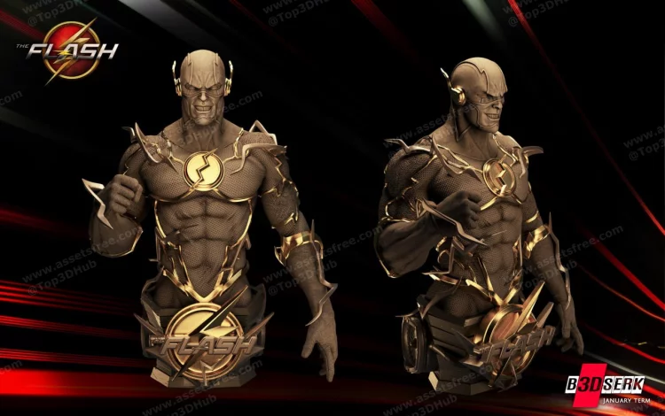 Flash – DC Comic > 3D print model > PresetsFX.com