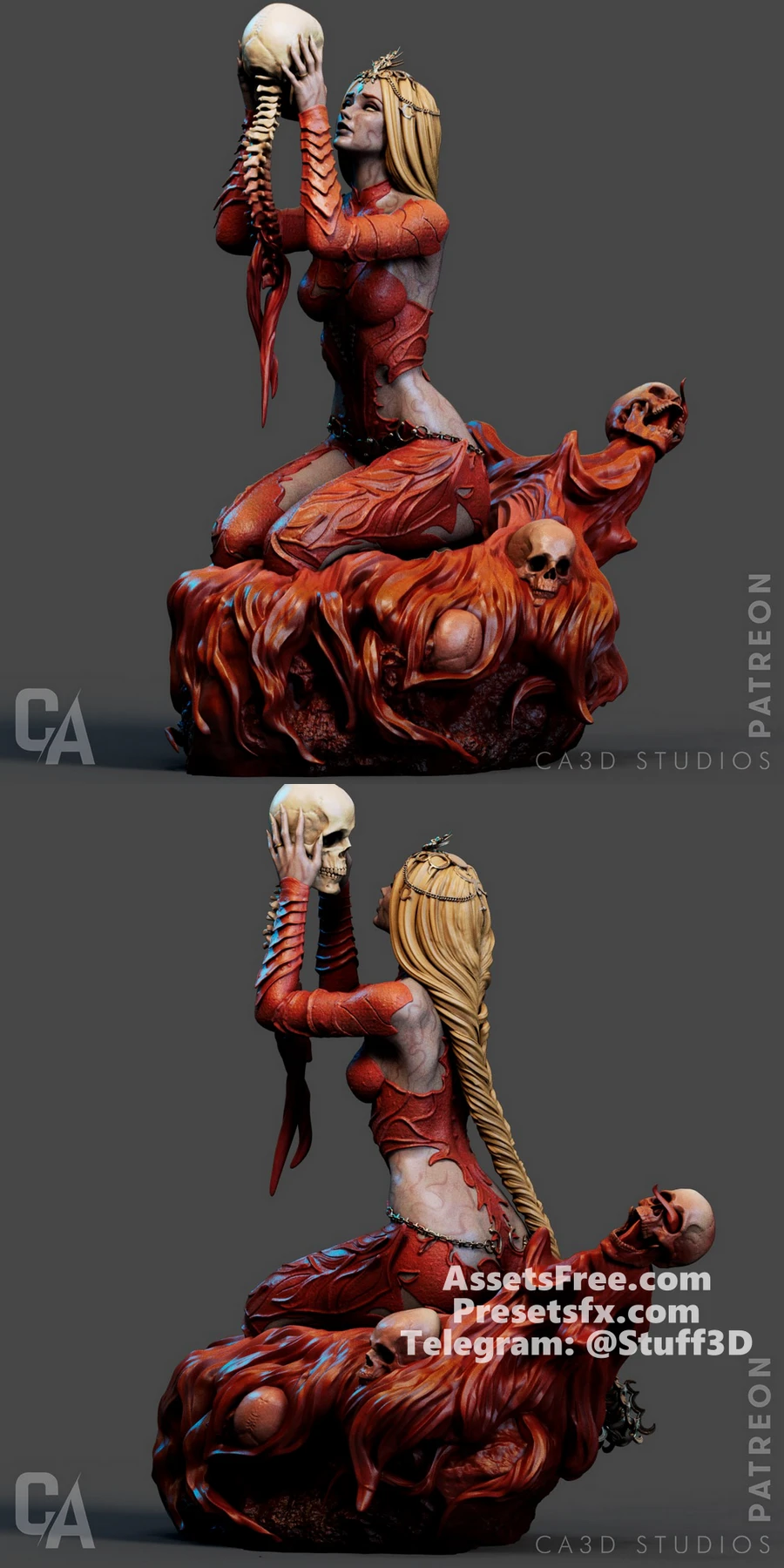 Orin The Red > 3D print model Download free> PresetsFX.com