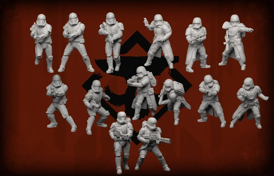 Stormtrooper – First Order > 3D print model Download free> PresetsFX.com