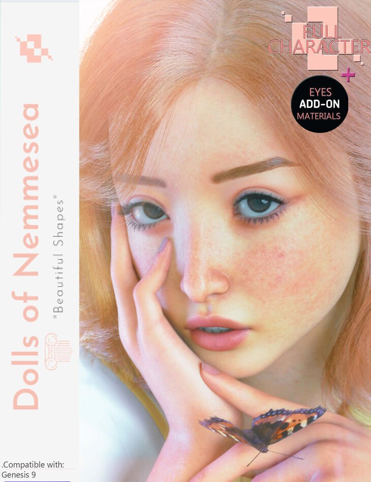 DNM – Hayuta G9 Character #Basic Pack > DAZ 3D & Poser Download free ...