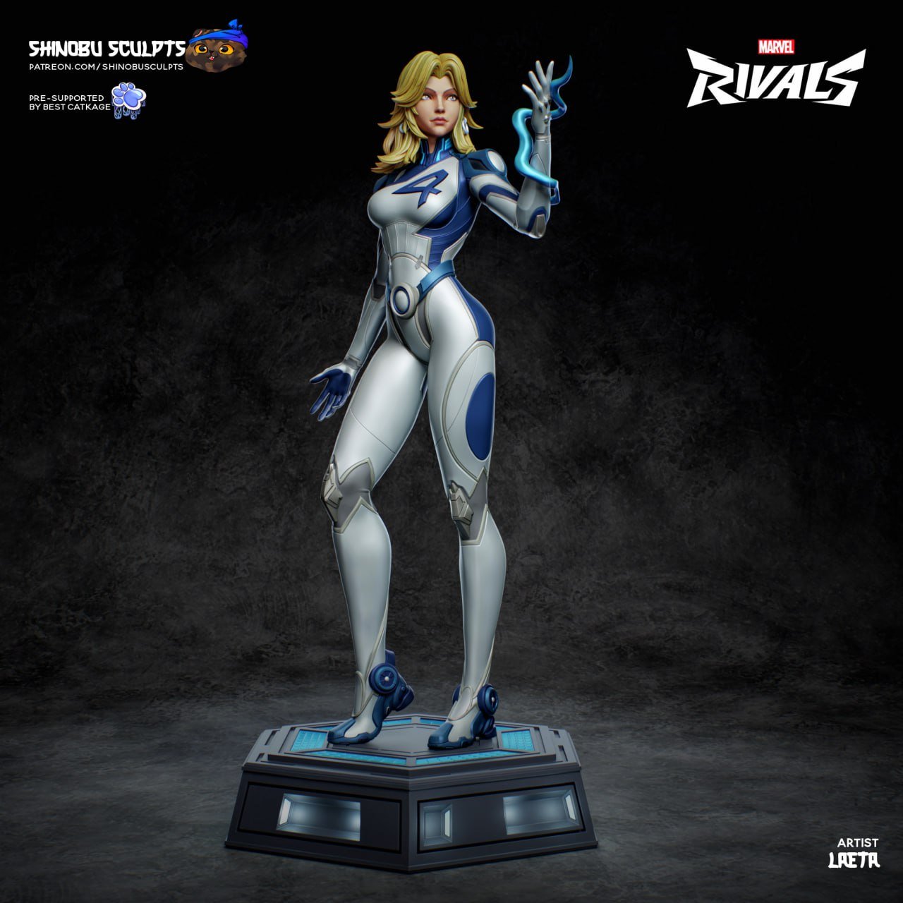Shinobu Sculpts – Marvel – Invisible Woman > 3D print model Download ...